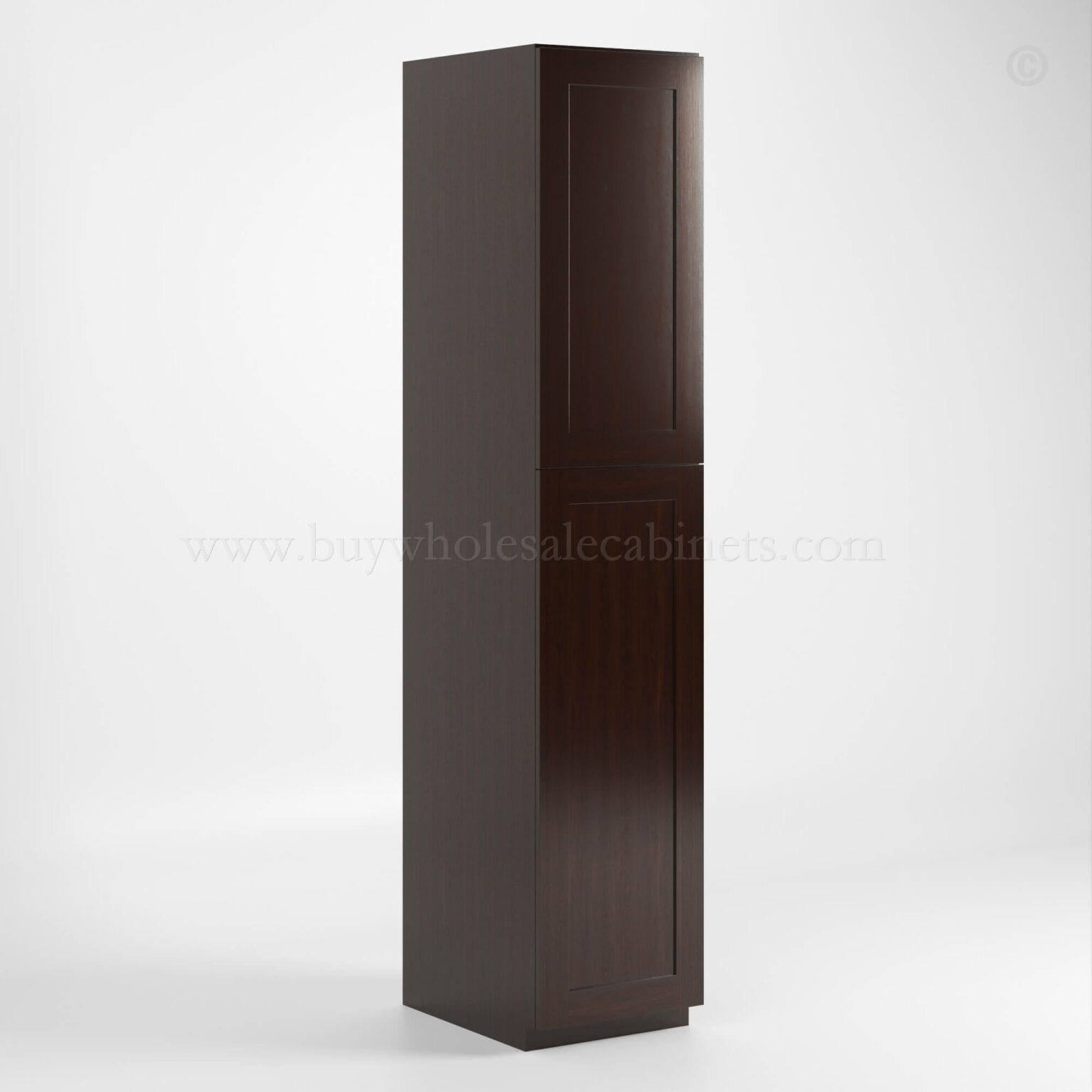 Shaker Espresso Pantry Cabinets - Buy Wholesale Cabinets