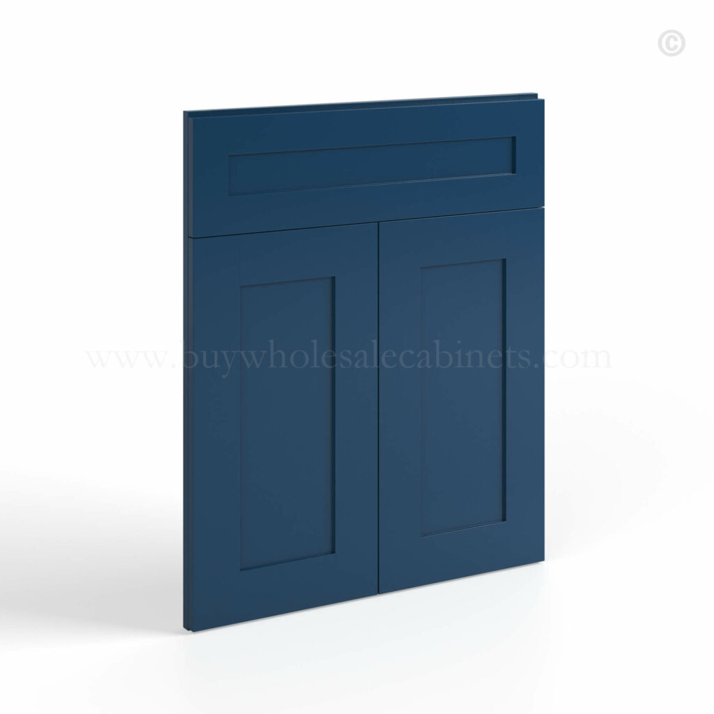 Navy Blue Shaker Base Tray - BWC