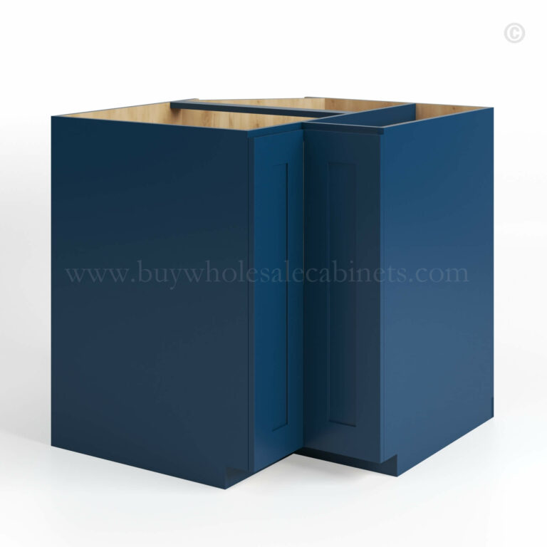 Navy Blue Shaker Farmhouse Sink Base - BWC