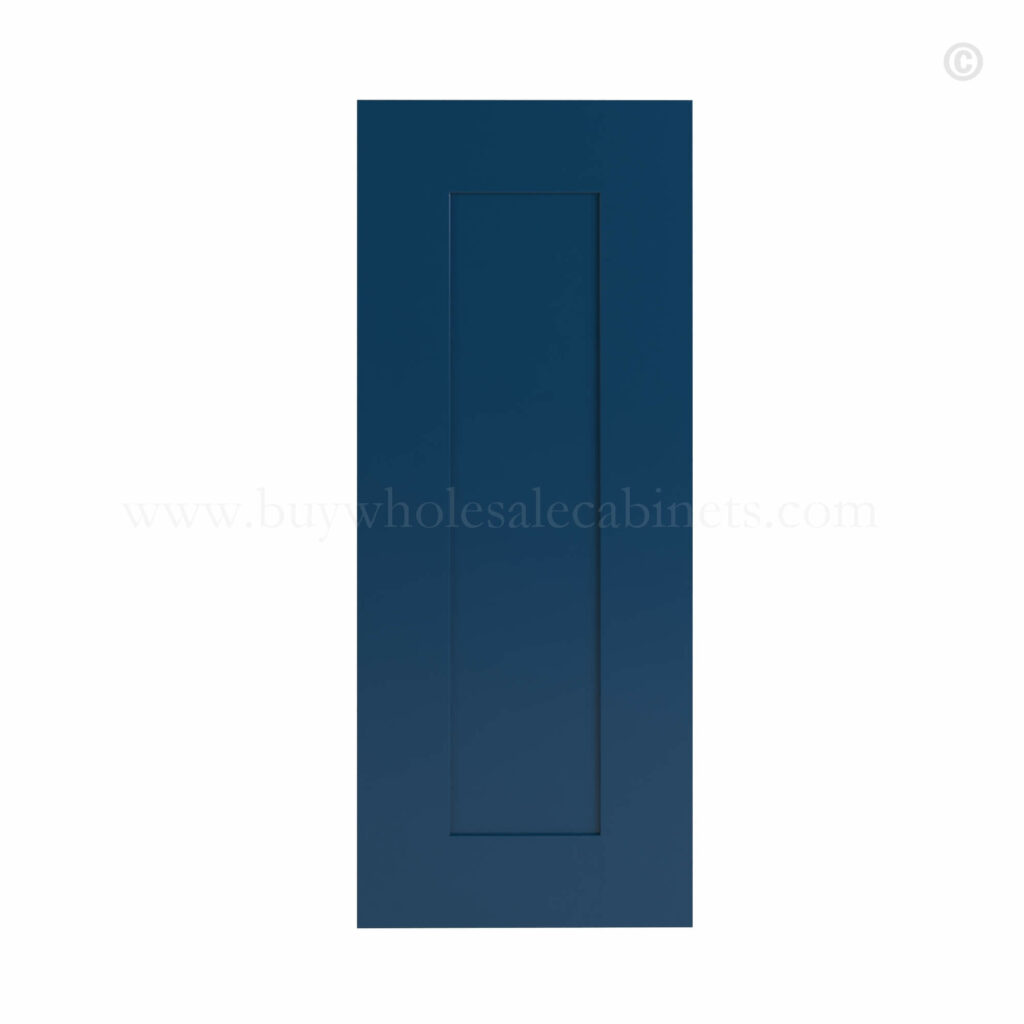Navy Blue Shaker Finished Plywood Island Panel - BWC