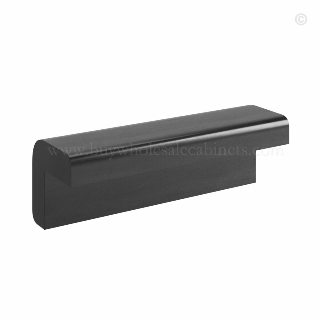 Charcoal Black Shaker Outside Corner Molding - BWC