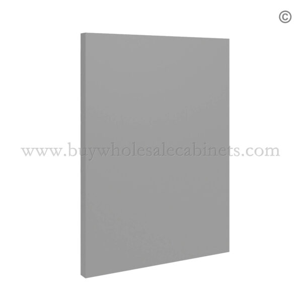Frameless Gloss Gray Sample Door - BWC