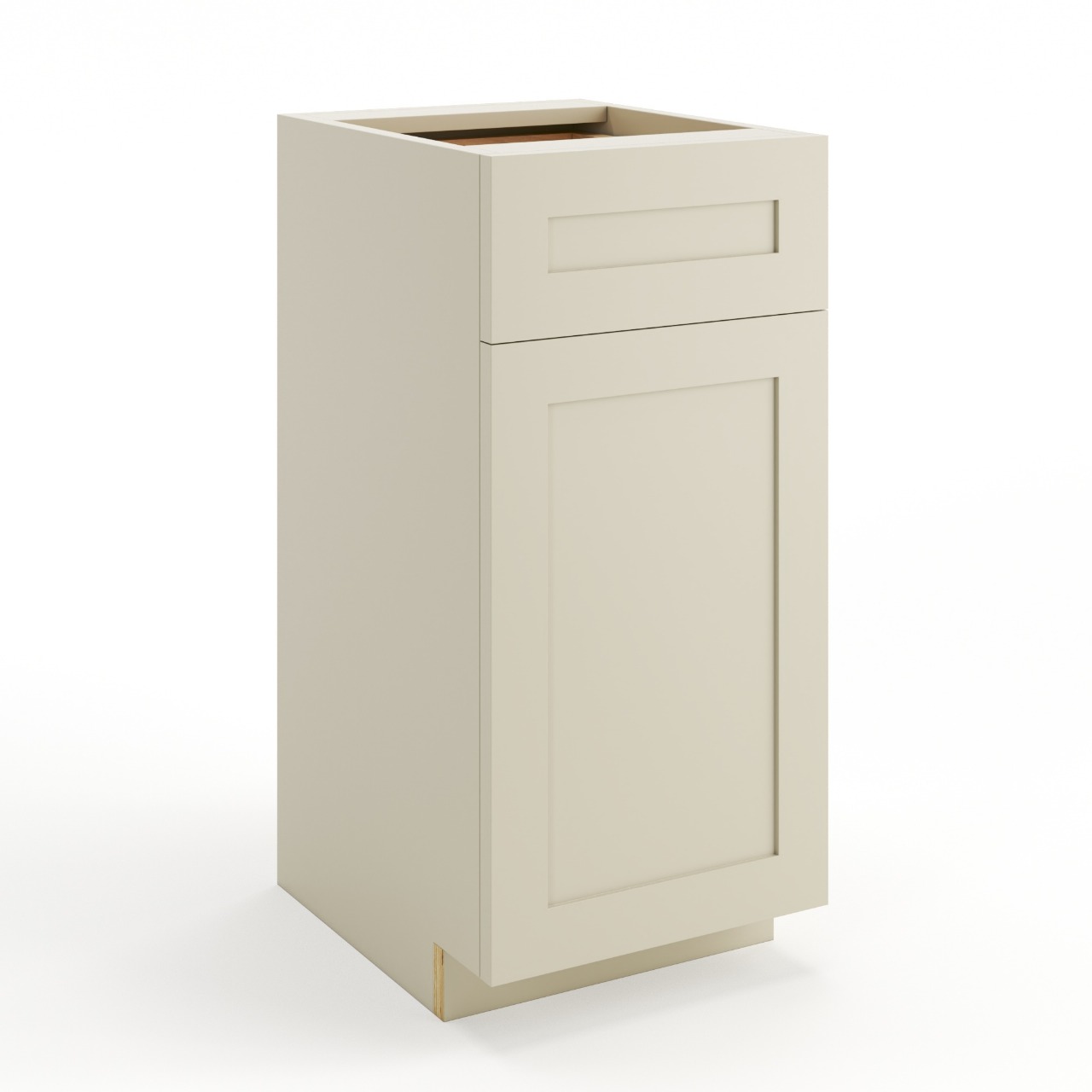 Brighten Your Kitchen with Frameless Ivory White Cabinets