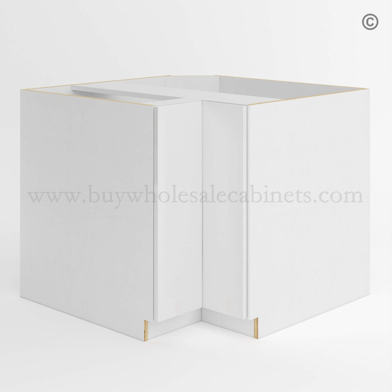 Frameless Gloss White Easy Reach Base Cabinet - BWC