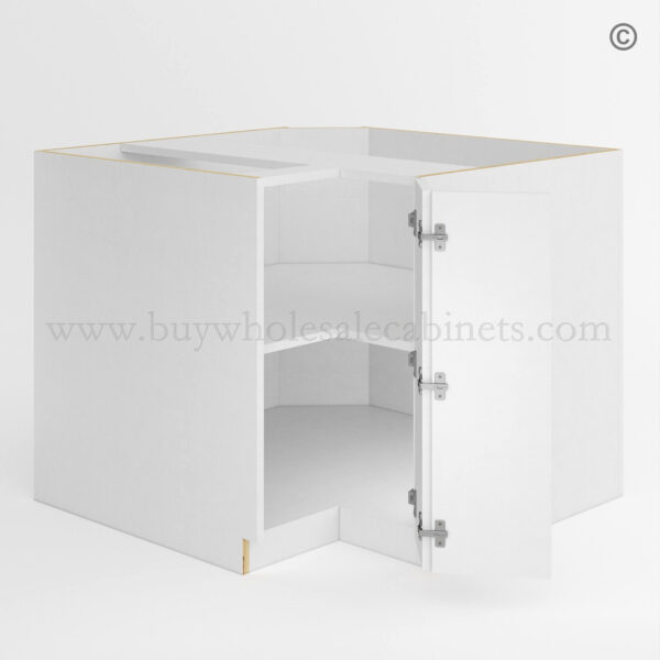 Frameless Gloss White Easy Reach Base Cabinet - BWC