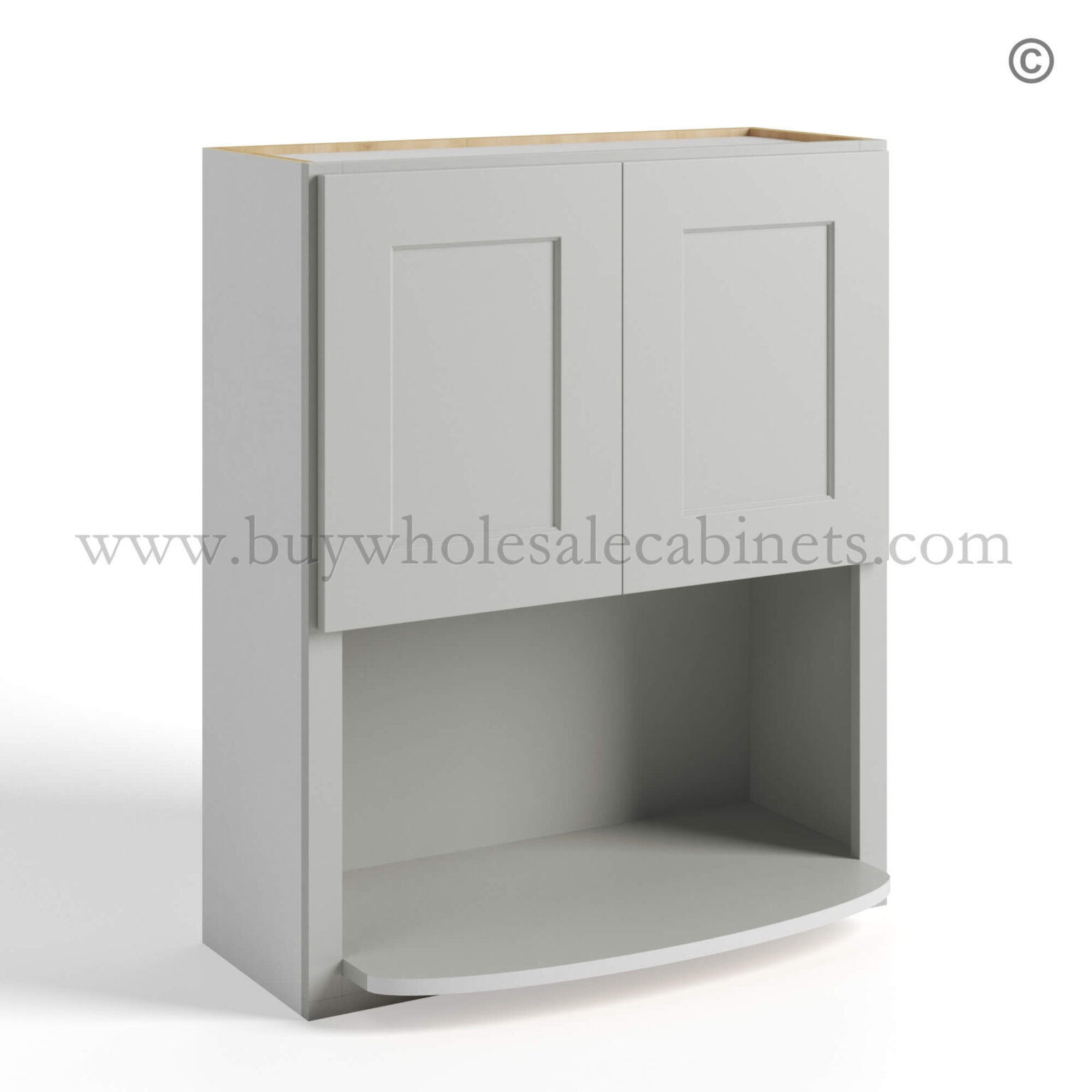 Dorian Gray Shaker Wall Cabinets - Buy Wholesale Cabinets