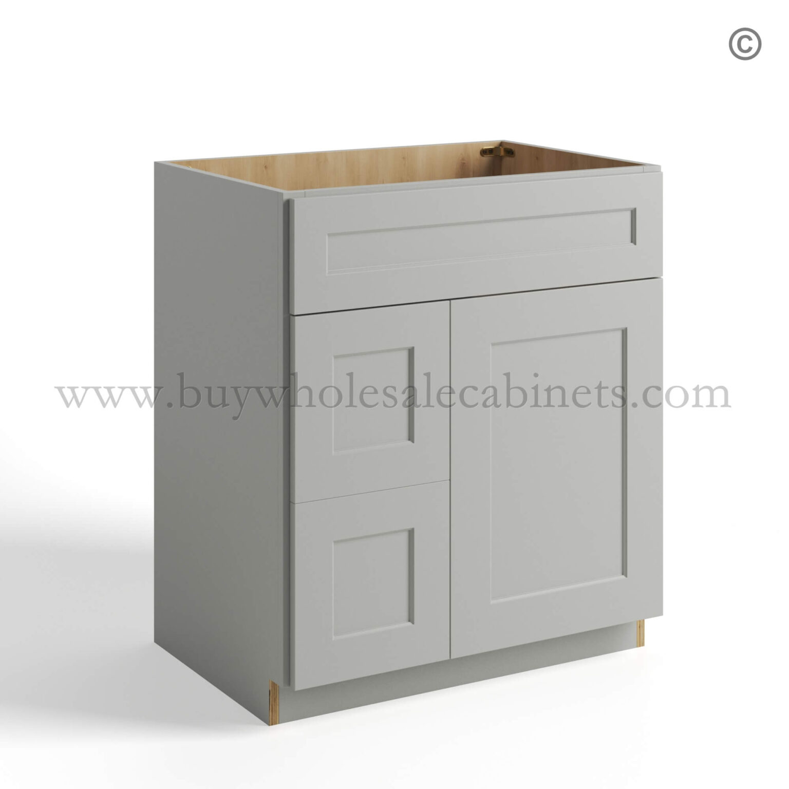 Dorian Gray Shaker Vanity Cabinet - Buy Wholesale Cabinets