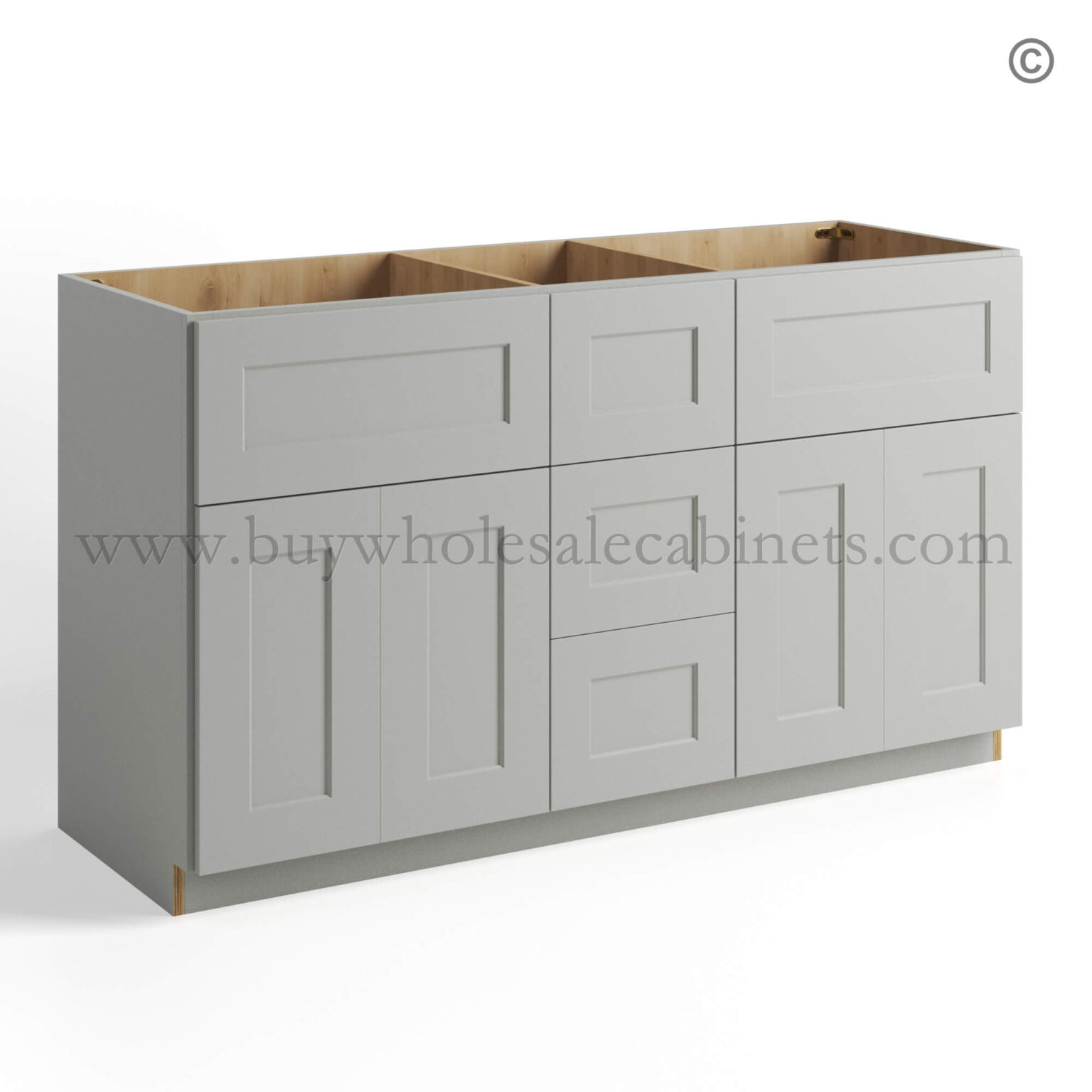 Dorian Gray Shaker Vanity Cabinet - Buy Wholesale Cabinets