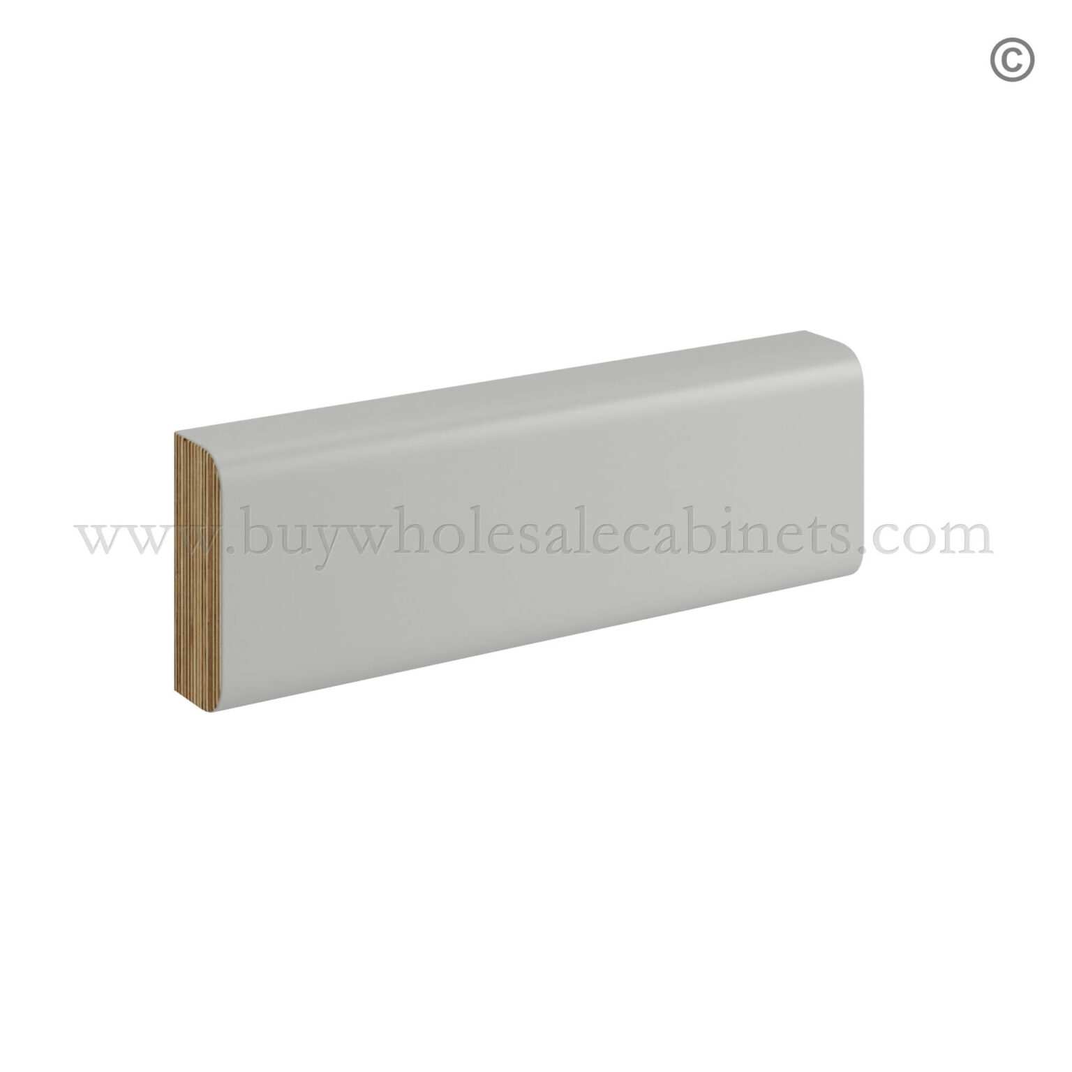 Dorian Gray Shaker Moulding & Toe Kick - BWC