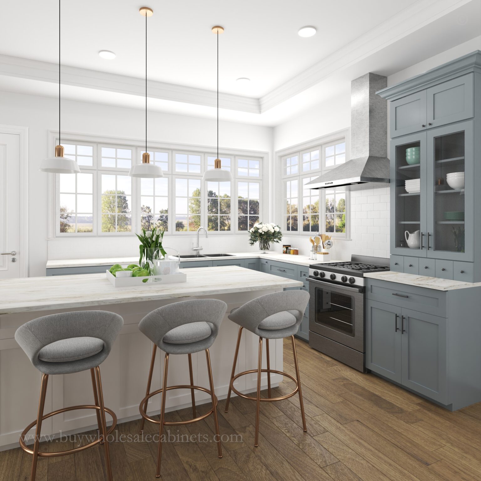 Choosing the Best Wall Color With Gray Cabinets for Your Kitchen