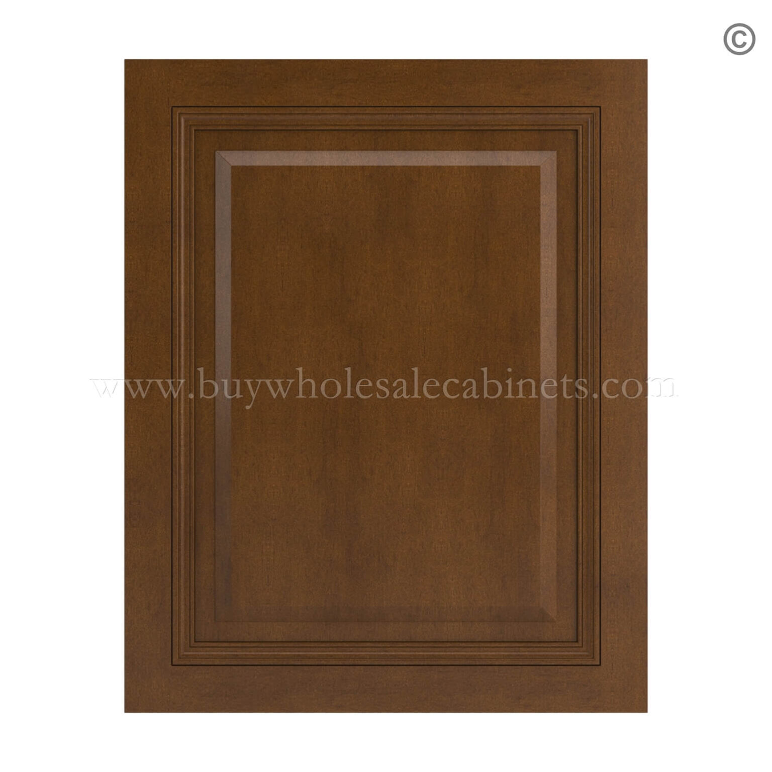 Frameless Classic Chestnut Cabinet Door Panel-Modern Cabinet