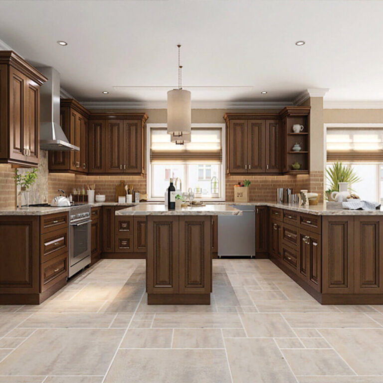 Frameless Classic Chestnut Quarter Round Molding - BWC