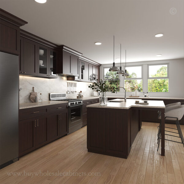 Shaker Espresso Moulding - Elegant Cabinet Finish