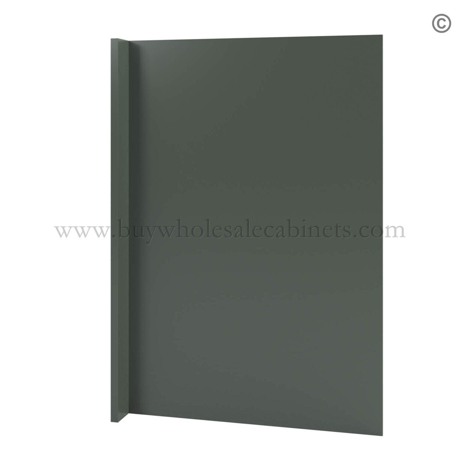 Green Shaker Dishwasher Return Panel - BWC