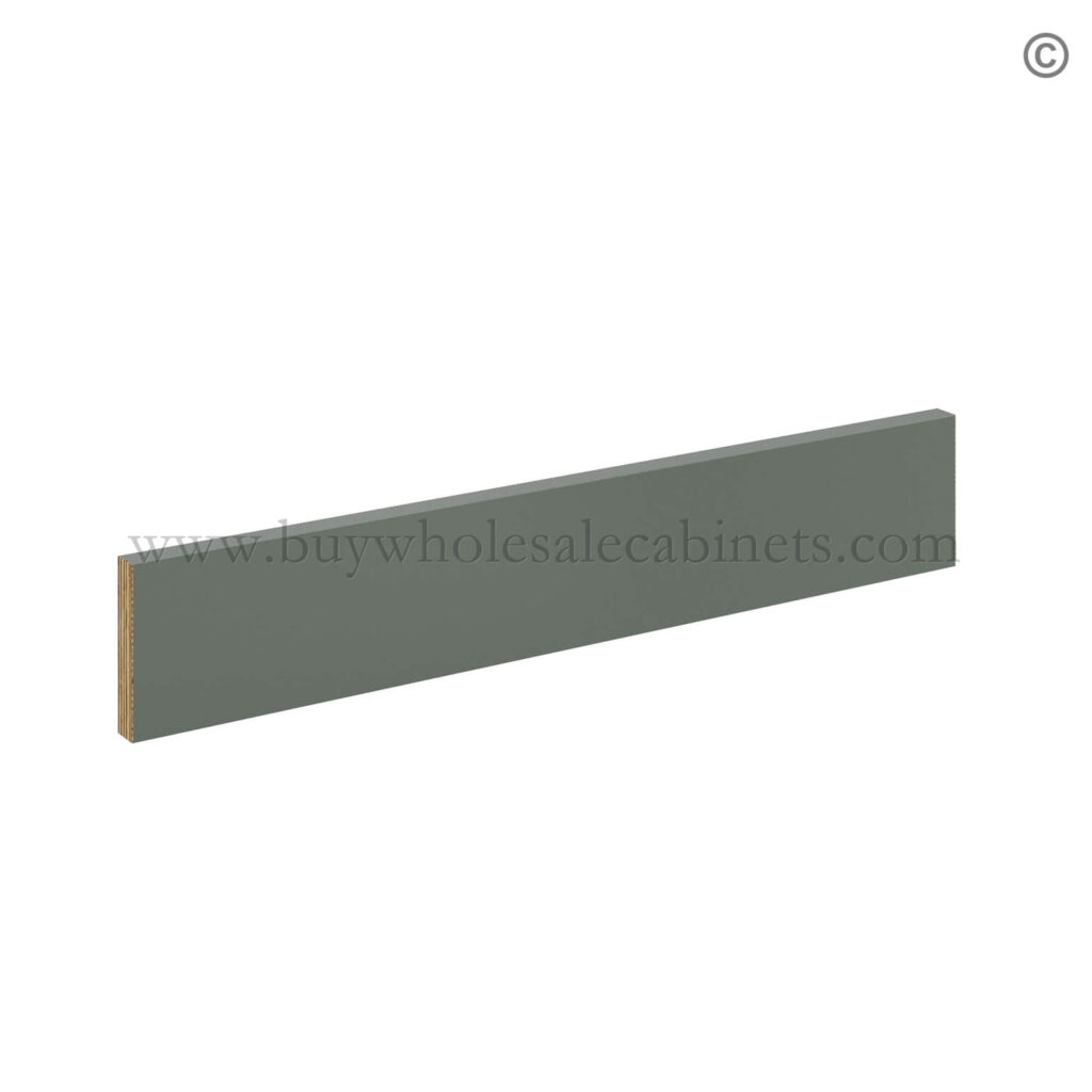 Green Shaker Moulding & Toe Kick - Buy Wholesale Cabinets